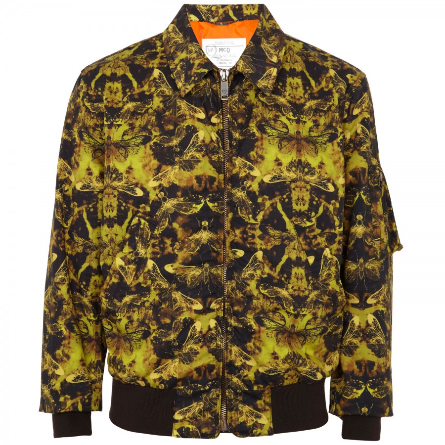 McQ Printed jacket: £615 – HERO