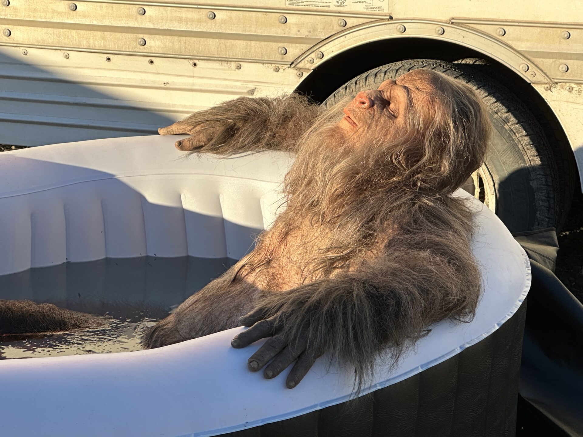 The prosthetic artist who created Sasquatch Sunset’s family of Big Foot ...