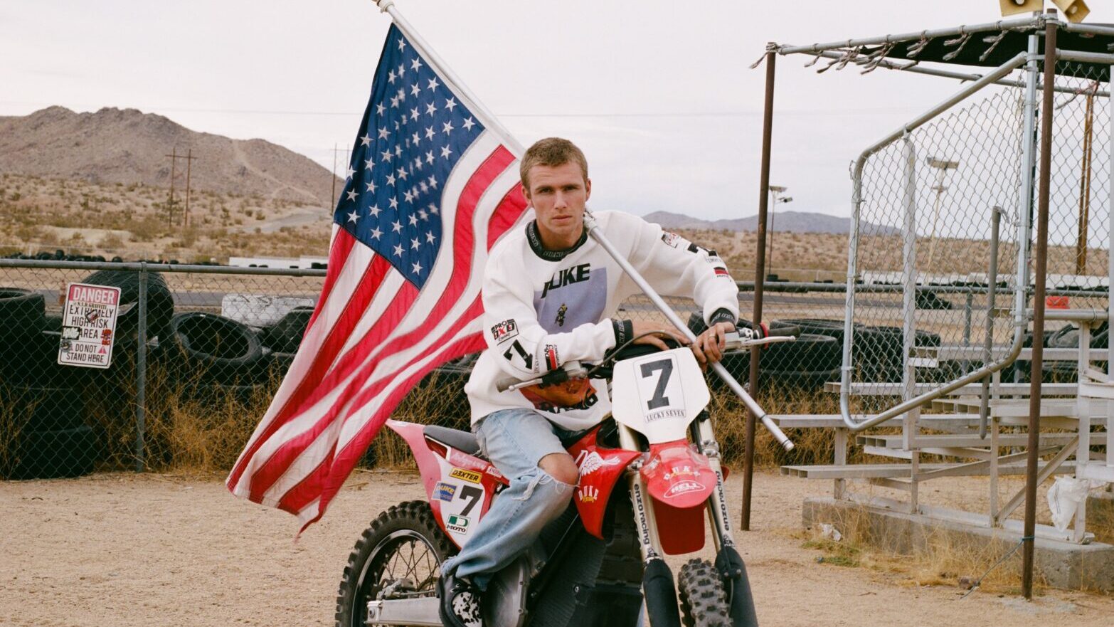 Duke + Dexter hit the Apple Valley Speedway for their new moto ...