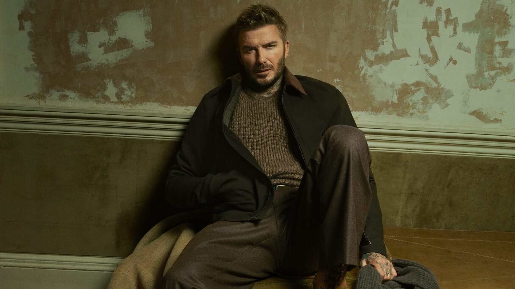 David Beckham’s new Boss collection is an ode to the winter countryside ...