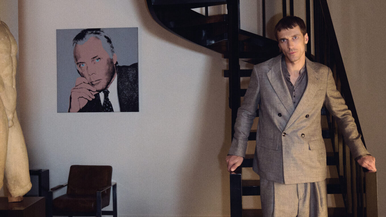 Giorgio Armani’s last collection campaign was captured inside his home ...